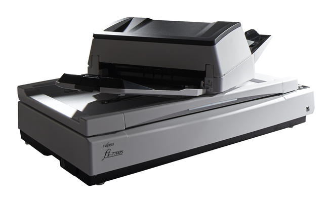 Fujitsu fi-7700S : Simplex A3 Document scanner with flatbed unit and 300 A4 sheets ADF - 58 ppm ...